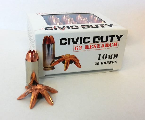Civic Duty Ammunition | G2 Research Ammunitions